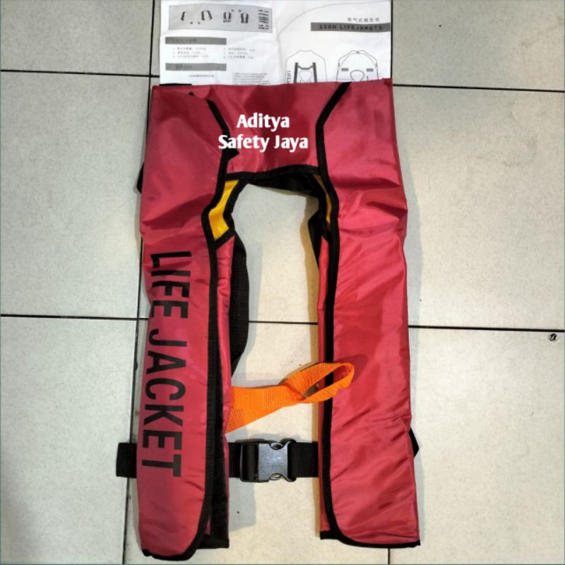 Jual Life Jacket Automatic / Pelampung Life Jacket Polos Murah | Shopee Indonesia