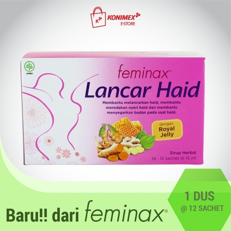 Jual FEMINAX LANCAR HAID PEREDA NYERI DATANG BULAN | Shopee Indonesia