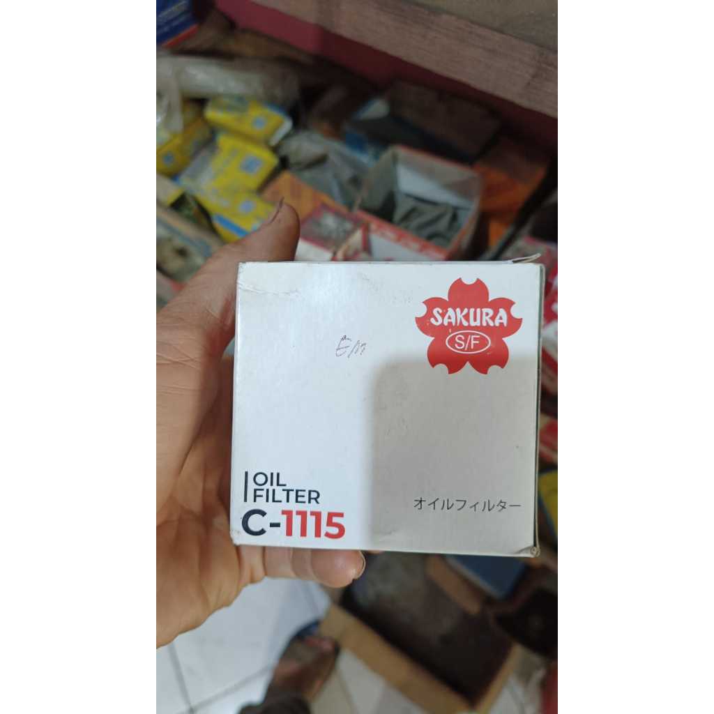Jual Filter Oli / Oil Filter Kijang 5K ( Sakura C-1115 / UNION ) 100% Asli | Shopee Indonesia