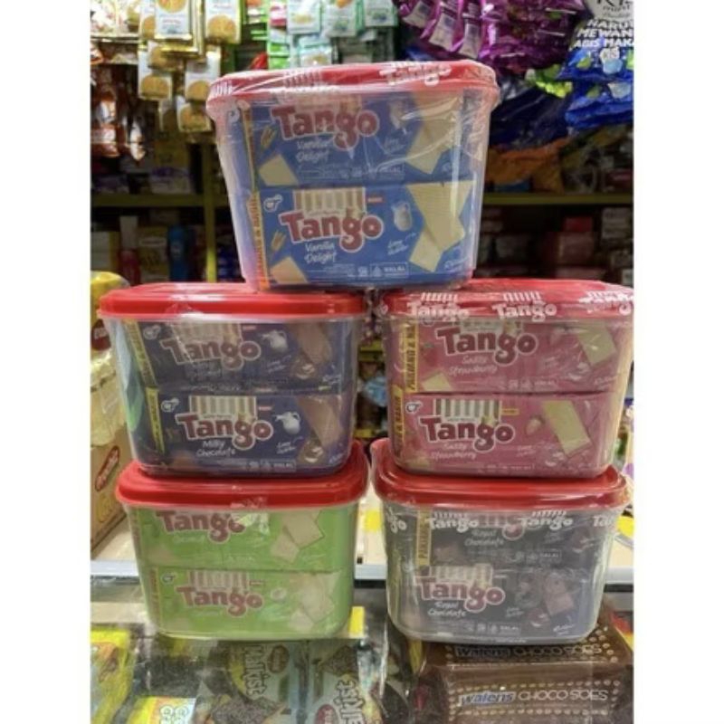 Jual (1 Toples isi 20) Wafer Tango 16gr Kemasan Sealware isi 20pcs ...