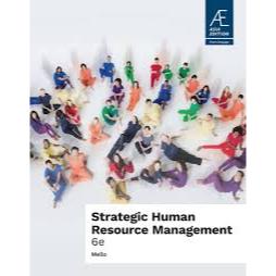 Jual Strategic Human Resource Management 6th Edition by Mello | Shopee ...