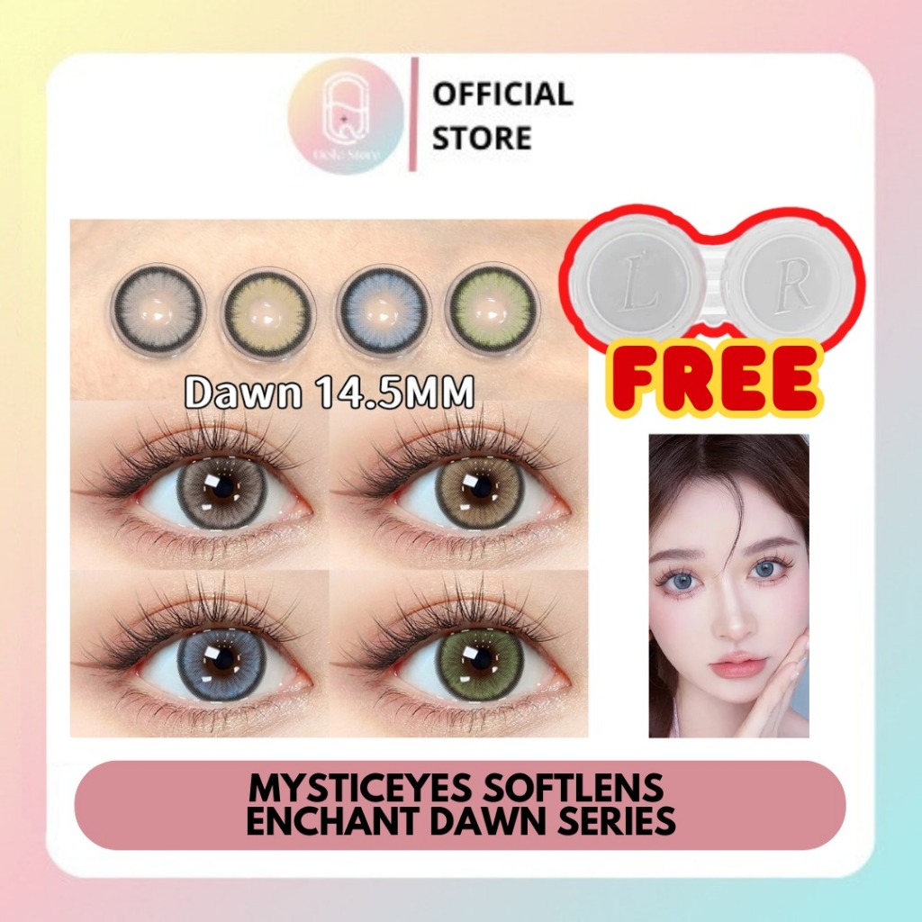 Jual Qeila - Mysticeyes Softlens Enchant Dawn Series | Diameter 14.5MM ...