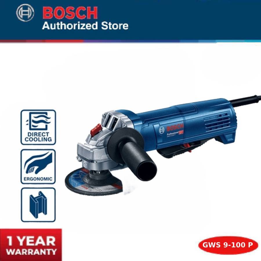 Jual Bosch Angle Grinder / Gerinda Tangan Listrik 100mm 900Watt GWS 9 ...