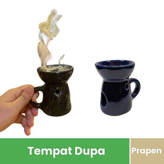 Jual PRAPEN KERAMIK MINI DUPA TEMPAT PEMBAKARAN BUKHUR GAHARU MABKHARA ...