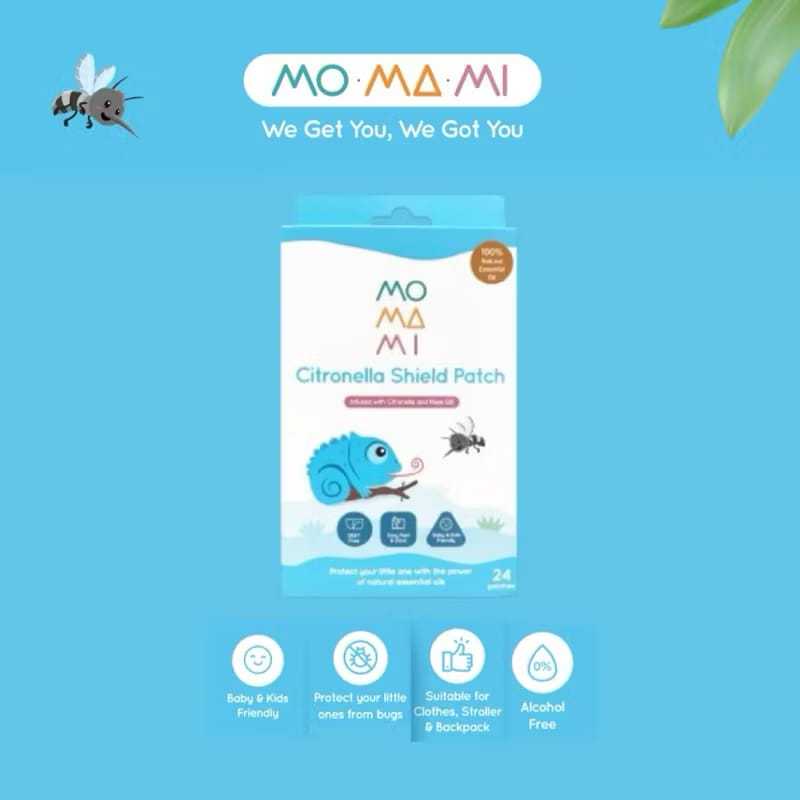Jual MOMAMI Citronella Shield Patch isi 24 Patch | Sticker Anti Nyamuk ...