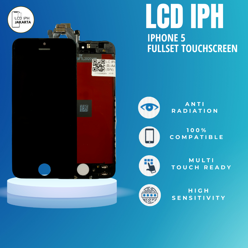 Jual Lcd Iph*ne 5 / 5G Fullset Touchscreen | Shopee Indonesia