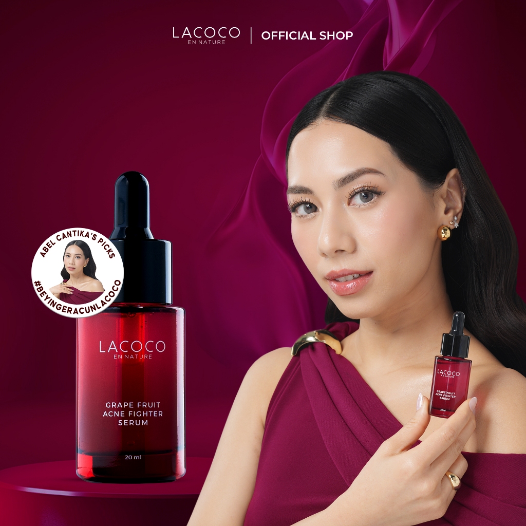 Jual [CREATOR] Lacoco Grape Fruit Acne Fighter Serum 20ml | Shopee ...