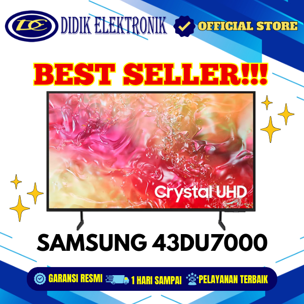 Jual Samsung 43DU7000 Tv 43 Inch Smart Tv Crystal Uhd 4K UA43DU7000KXXD ...