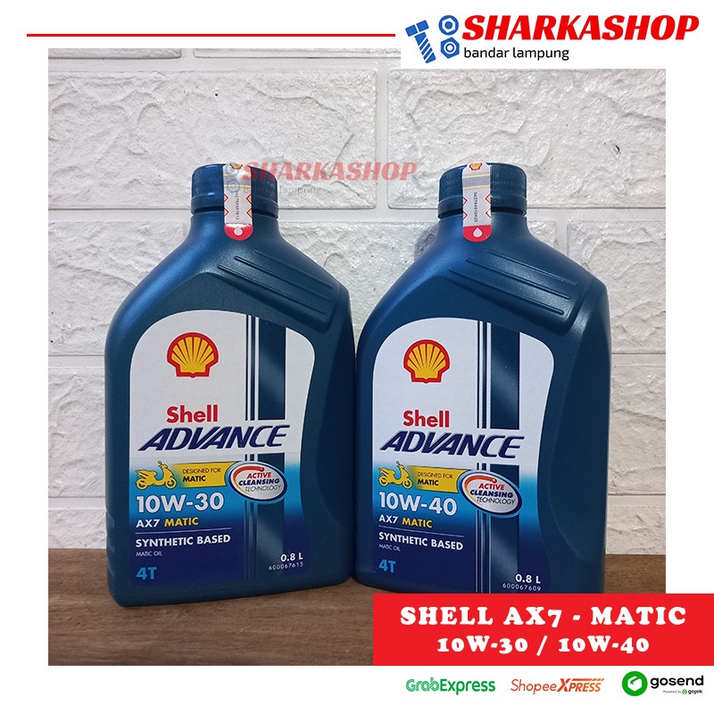 Jual SHELL ADVANCE AX7 - MATIC - Oli Mesin - 800 ML | Shopee Indonesia