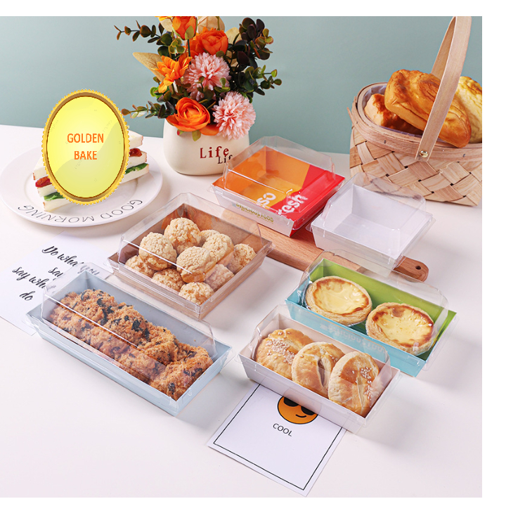 Jual GBake 10 Pcs Premium Box Cup Roti Oven / Tempat Roti Bisa Masuk ...