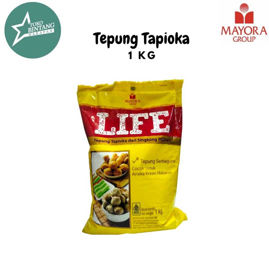 Jual Mayora Life Tepung Tapioka / Tepung Kanji 1kg | Shopee Indonesia