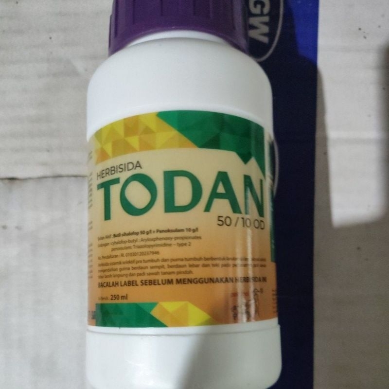 Jual Todan 250ml herbisida selektif dan sistemik tanaman padi topshot ...
