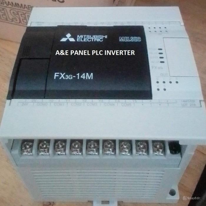 Jual FX3G-14MT/ES-A PLC Mitsubishi FX3G-14MT/ES-A Output Transistor ...