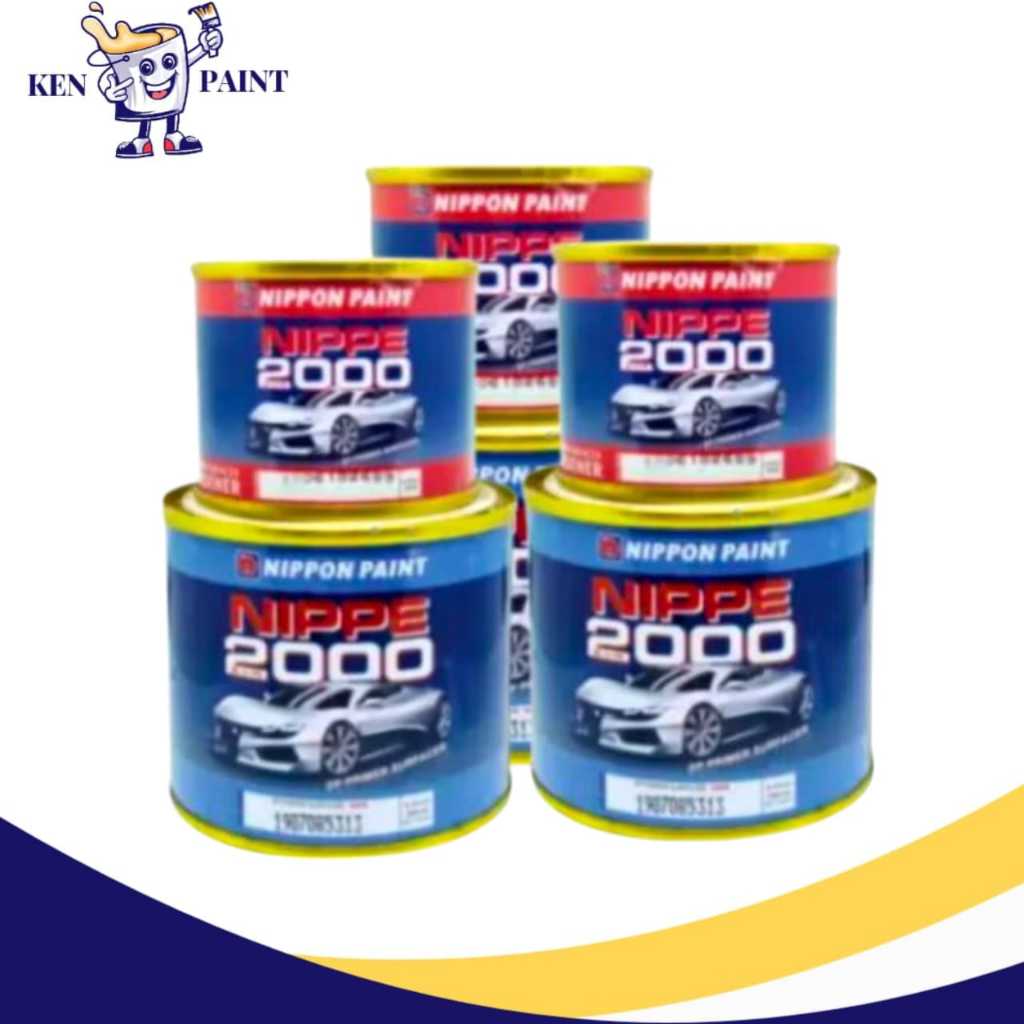 Jual NIPPE EPOXY PRIMER SURFACER CAT DASAR NIPPE 2000 1 LITER | Shopee Indonesia