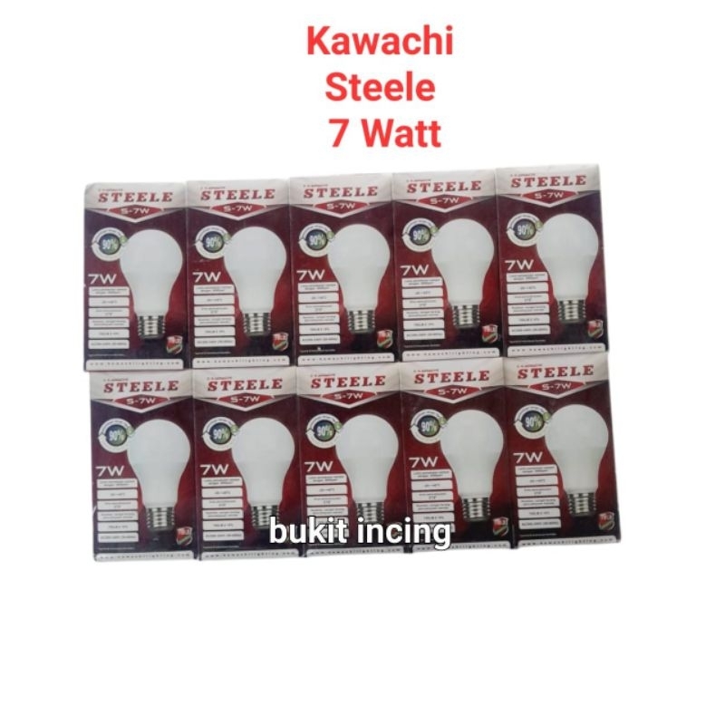 Jual Kawachi Steele 7 Watt Lampu Led Cahaya Putih Terang Bohlam Lampu Tambahan SuperTerang ...