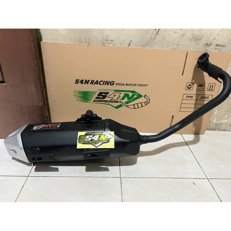 Jual knalpot bobokan 54N bahan original vario new 125/150 | Shopee Indonesia