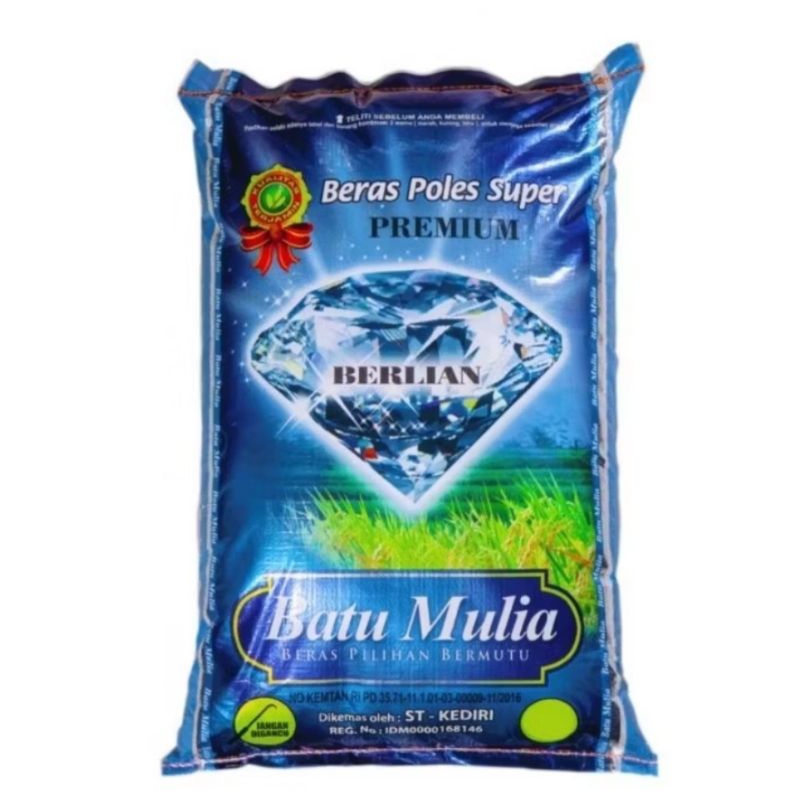 Jual beras cap batu mulia kemasan 5kg | Shopee Indonesia