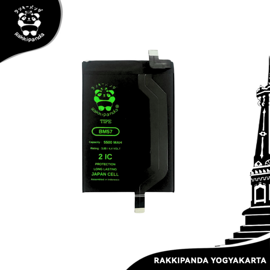 Jual Baterai RakkiPanda Battery 67 WATT BM57 POCOPHONE POCO X3 GT ...