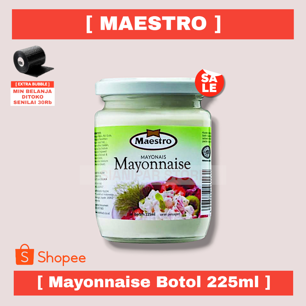 Jual MAESTRO MAYONNAISE BTL 225mL | Shopee Indonesia