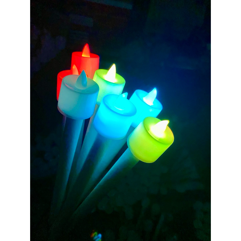 Jual OBOR ONCOR PAWAI Gagang PUTIH/OBOR LED/OBOR ELEKTRIK/ONCOR LED ...