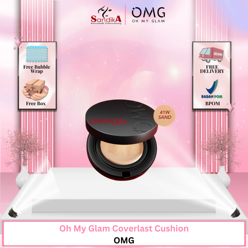 Jual OMG Oh My Glam Coverlast CUSHION 15g | Shopee Indonesia