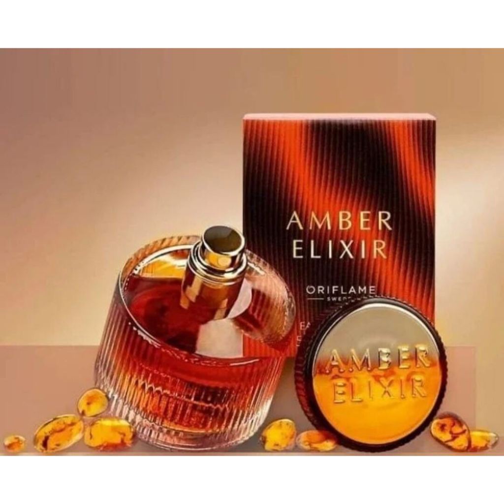 Jual Oriflame Amber Elixir Eau de Parfum - Beauty Review | Shopee Indonesia