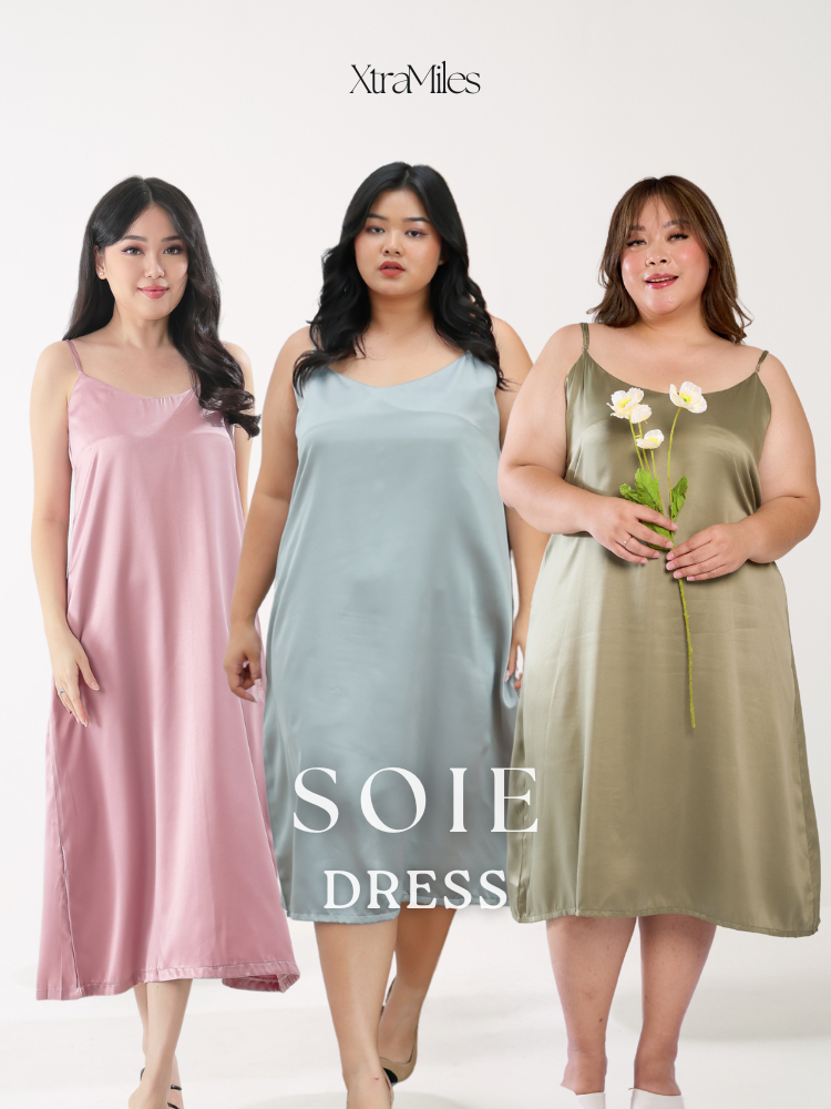Jual Xtramiles - Soie Silk Dress 14 Colors (NEW) | Dress Wanita Silk ...