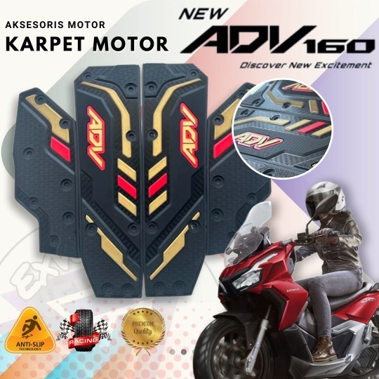 Jual Karpet Honda Adv 160 / Aksesoris Motor Adv 160 / Karpet Motor Adv ...
