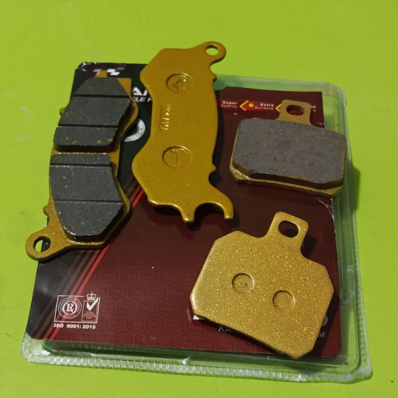 Jual KAMPAS REM MINERVA EXC 5 / SMOOTH ZUZU DEPAN BELAKANG ( SEPAKET ...