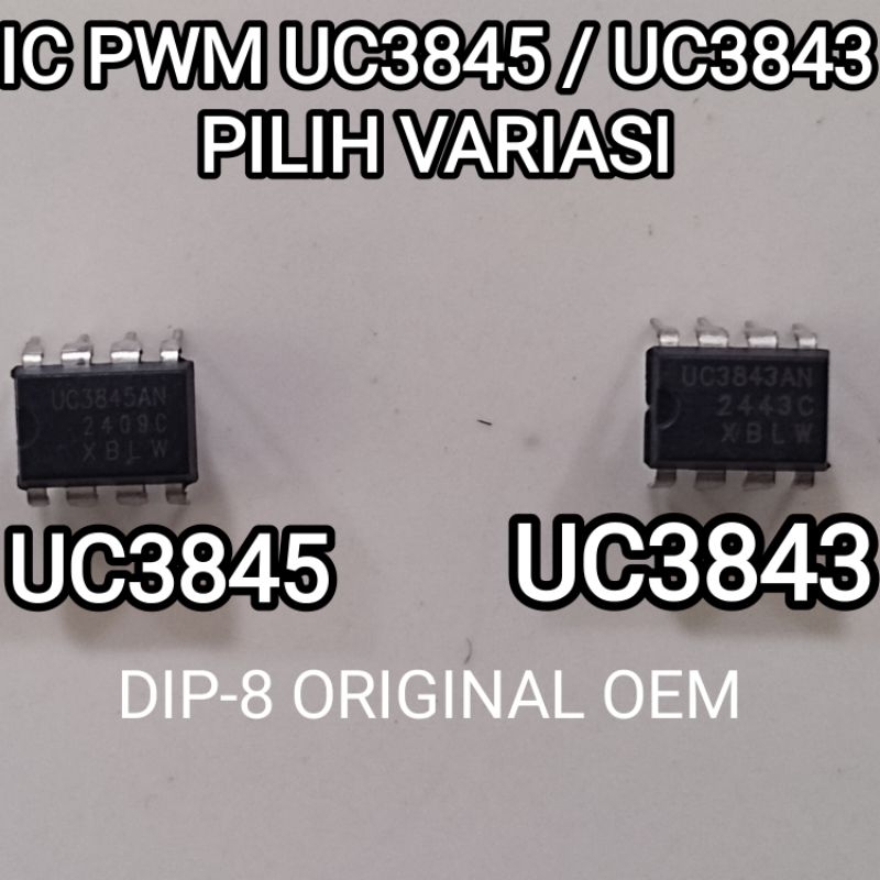 Jual IC UC3845 / UC3843 UC3845BN UC3845AN UC3843BN UC 3843 UC3843AN DIP-8 | Shopee Indonesia