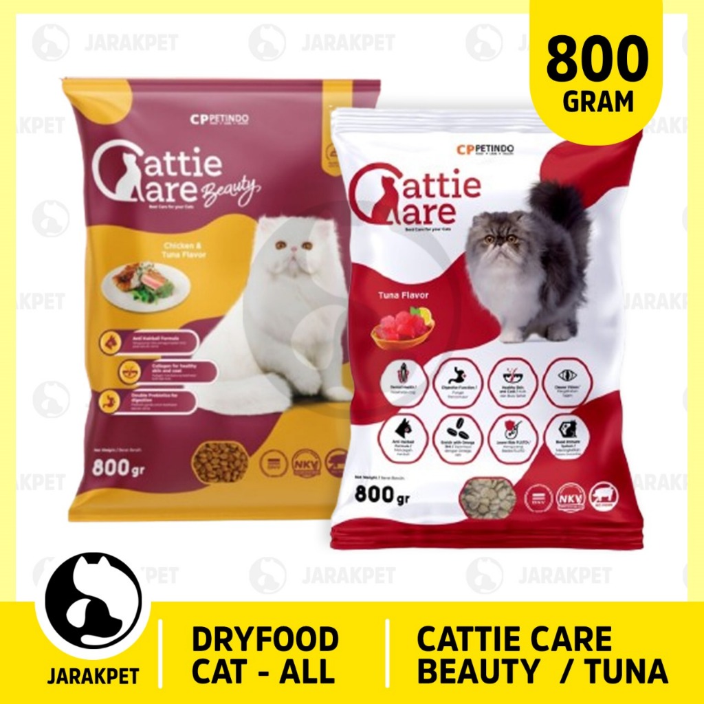 Jual Cattie Care dryfood 800 gram - Cattie Care beauty - Cattie Care ...
