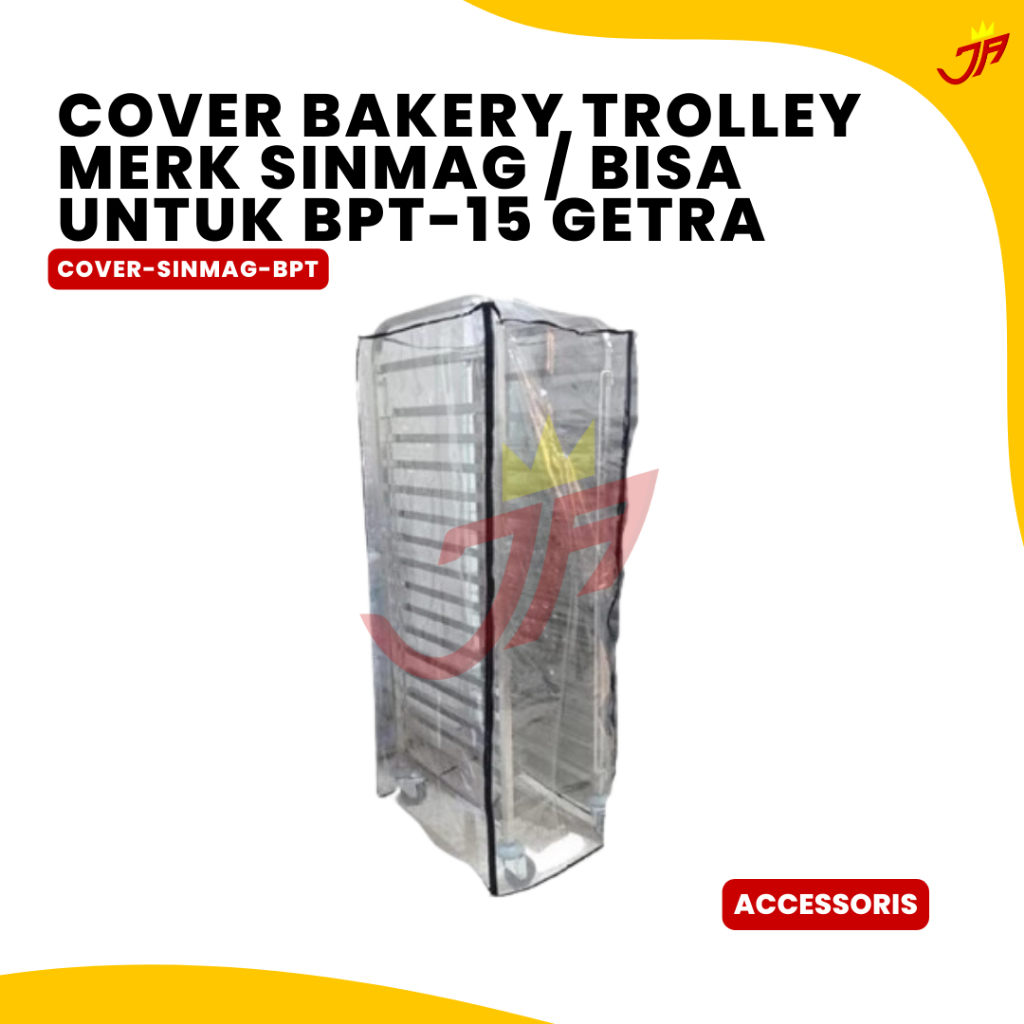 Jual SINMAG Cover Bakery Trolley / Bisa untuk BPT-15 Getra | Shopee ...
