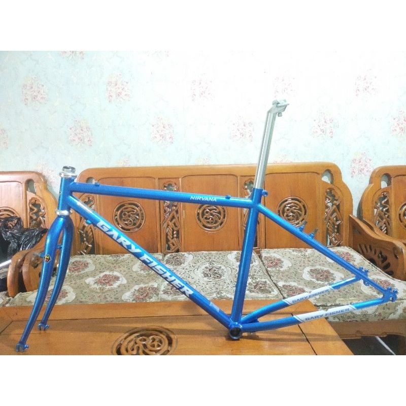 Jual Frameset Gravel Touring Gary Fisher Nirvana Chromolly size 17 inch ...