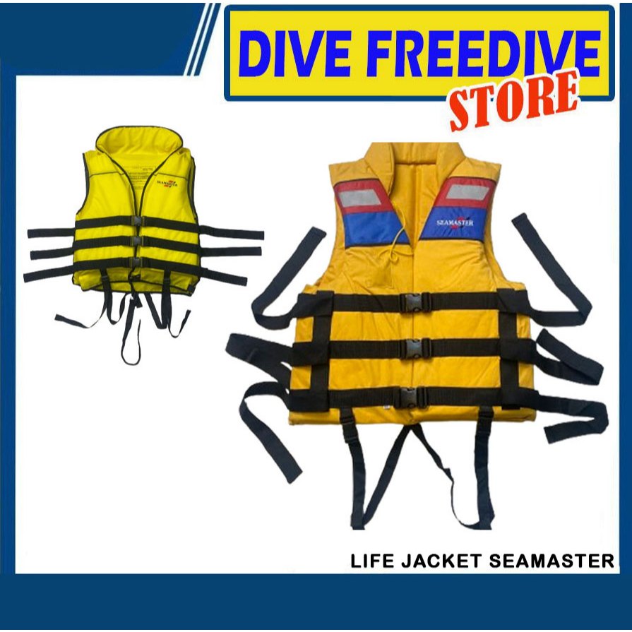 Jual Life Jacket Safety Rescue Seamaster Pelampung Jaket Rompi Marine ...