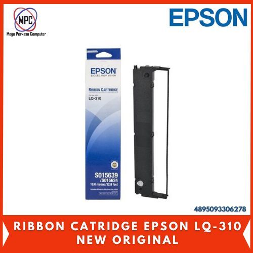 Jual Pita Ribbon Cartridge Epson LQ-310 New Oriignal | Shopee Indonesia