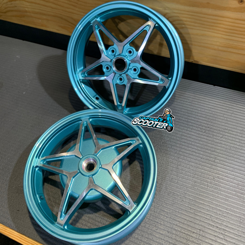 Jual VELG UNBRAND Five STAR Bintang CnC ICE BLUE Vespa Sprint Primavera ...