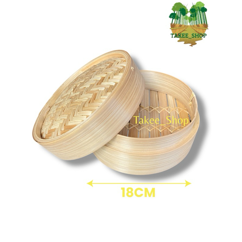 Jual KLAKAT BAMBU DIAMETER= 18CM (1 badan + 1 tutup) | Shopee Indonesia
