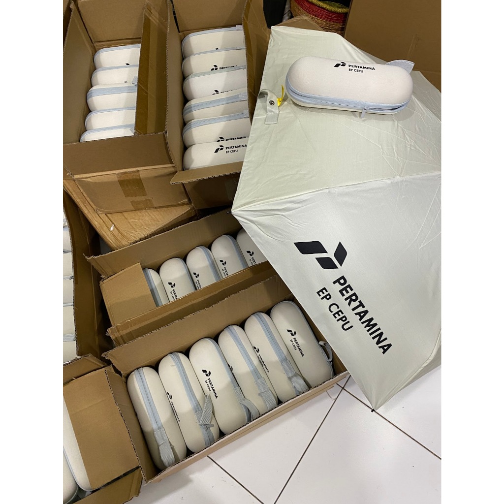 Jual Payung lipat 5 mini custom logo souvenir marchandise promosi EP ...