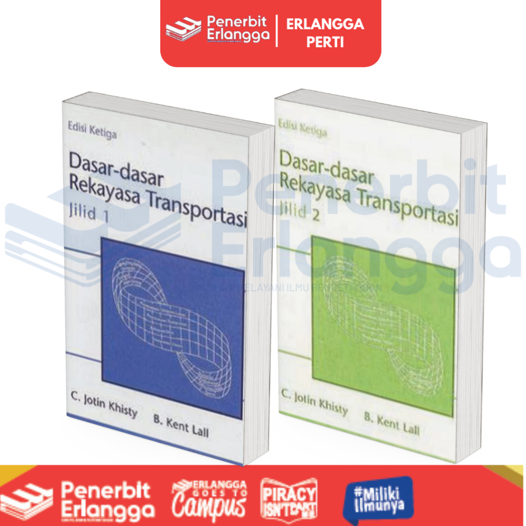Jual [Erlangga] Buku Referensi Mahasiswa: Dasar - Dasar Rekayasa Transportasi Edisi 3 Jilid 1 ...