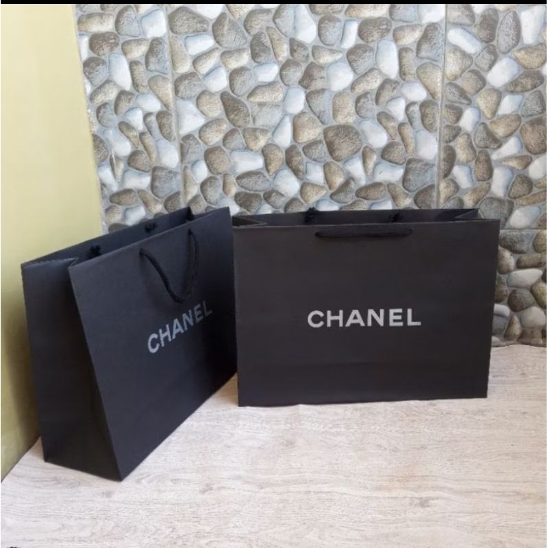 Jual PAPER BAG CHANEL /PAPER BAG BRANDED/TAS SOUVENIR/PAPER BAG HADIAH ...