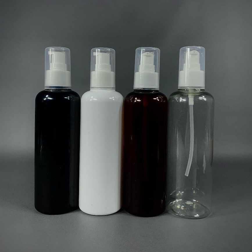 Jual Botol Pump Treatment 250 Ml / Botol Pet 250 Ml - Tutup Pump Treatment Putih Full-Cap ...