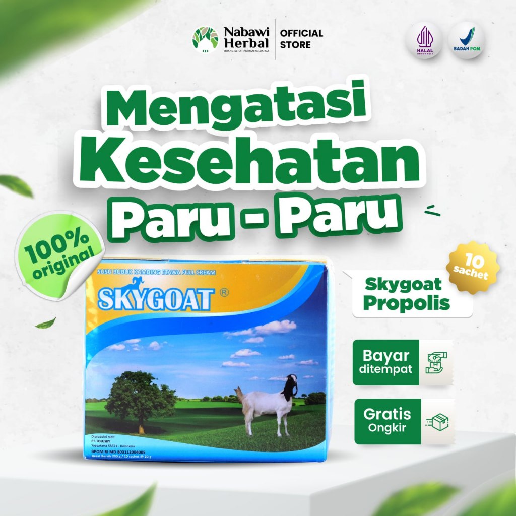Jual SKYGOAT - Susu Kambing Etawa Bubuk SKY GOAT Vanilla Propolis Rasa ...