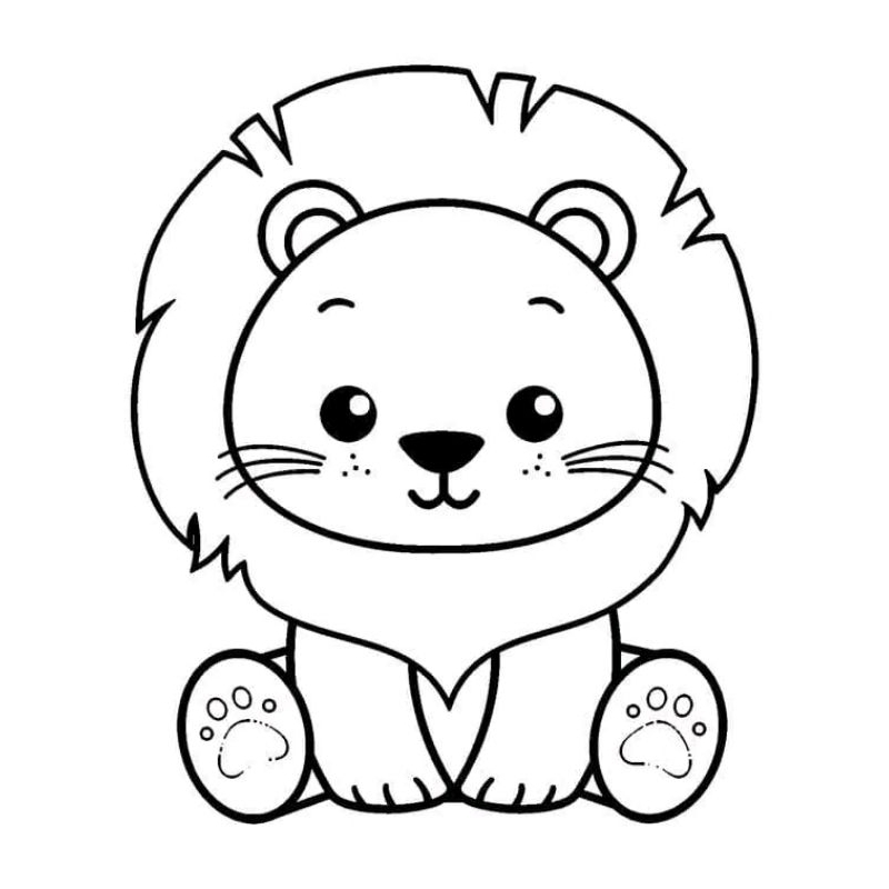 Jual Gambar mewarnai Sketsa hewan hewan lucu (Random) isi 30 lembar ...