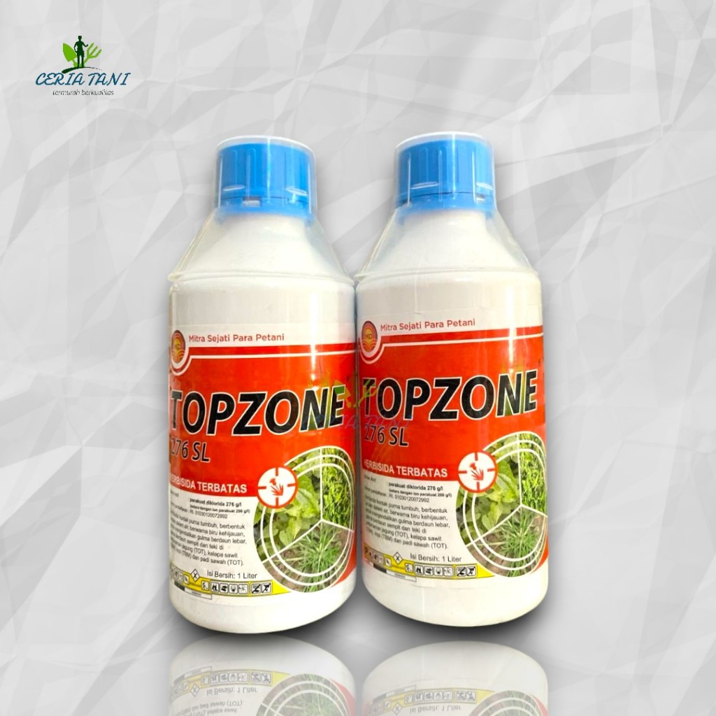 Jual HERBISIDA TOPZONE 276SL Kemasan 1 liter | Shopee Indonesia