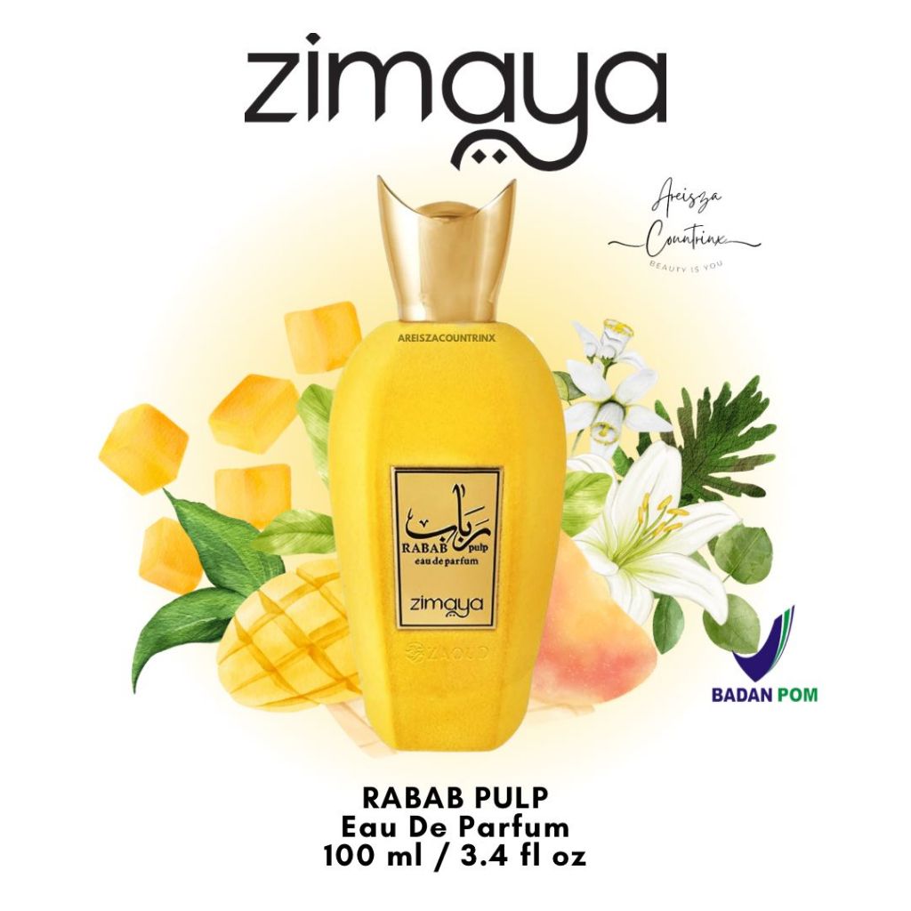 Jual ZIMAYA Rabab Pulp For Unisex Eau de Parfum 100 ML | Shopee Indonesia