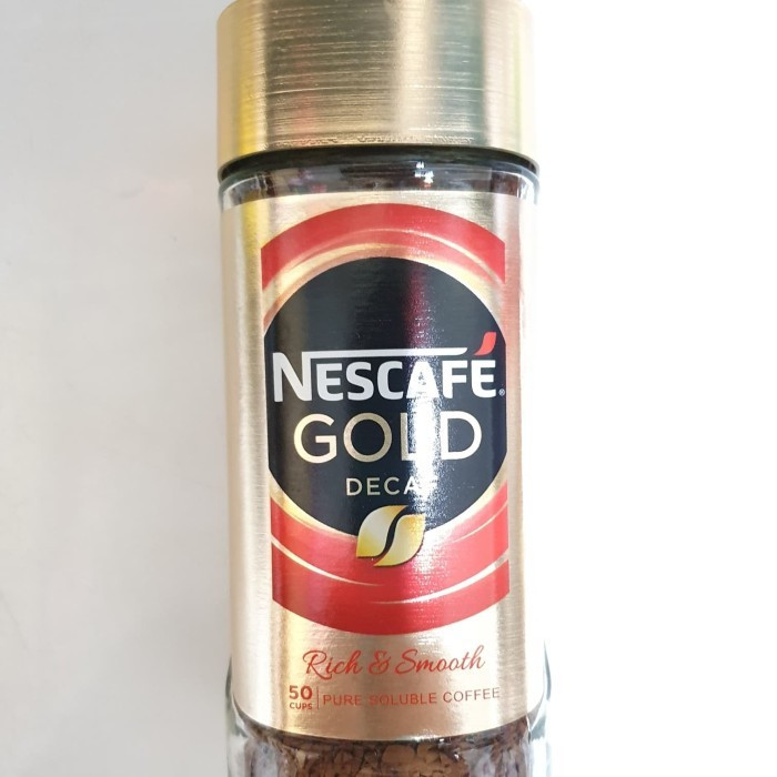 Jual Nescafe Gold decaf Rich & smooth 100gr Kopi Instan Dekafein Kopi ...