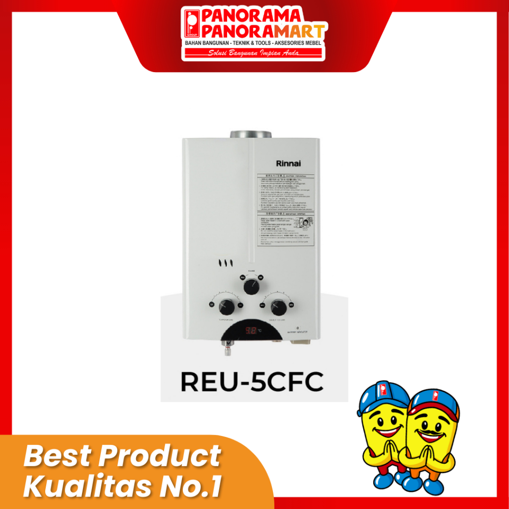 Jual WATER HEATER RINNAI REU 5 CFC | Shopee Indonesia