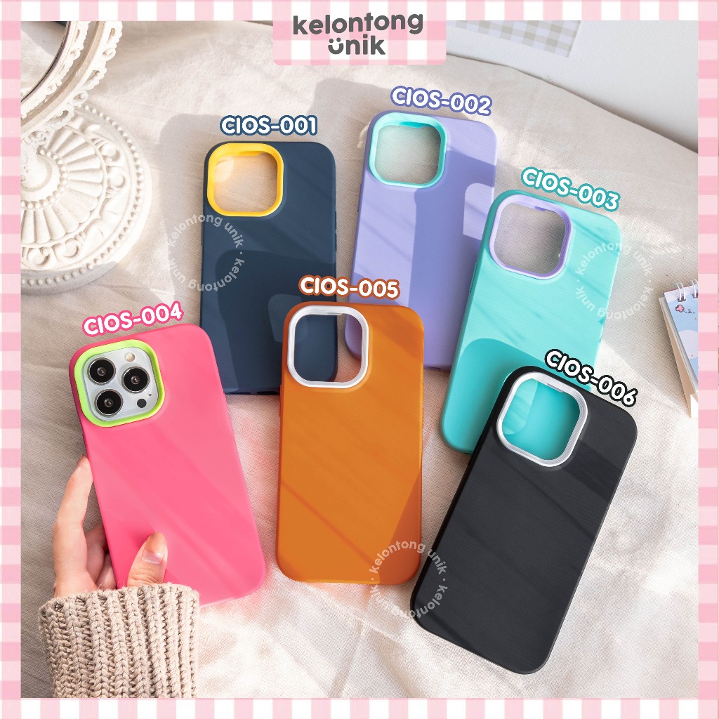 Jual KELONTONG UNIK | 3 in 1 Silicone Ring Shockproof Case - Softcase ...