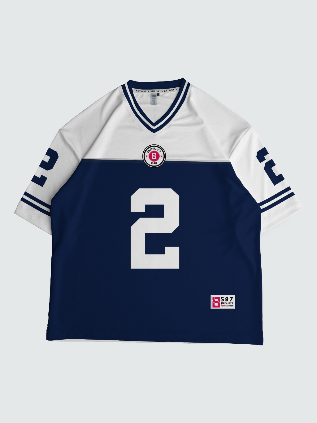 Jual 587 / 2 Jersey Vintage Oversized NFL Streetwear / Retro / Boxy-Fit ...