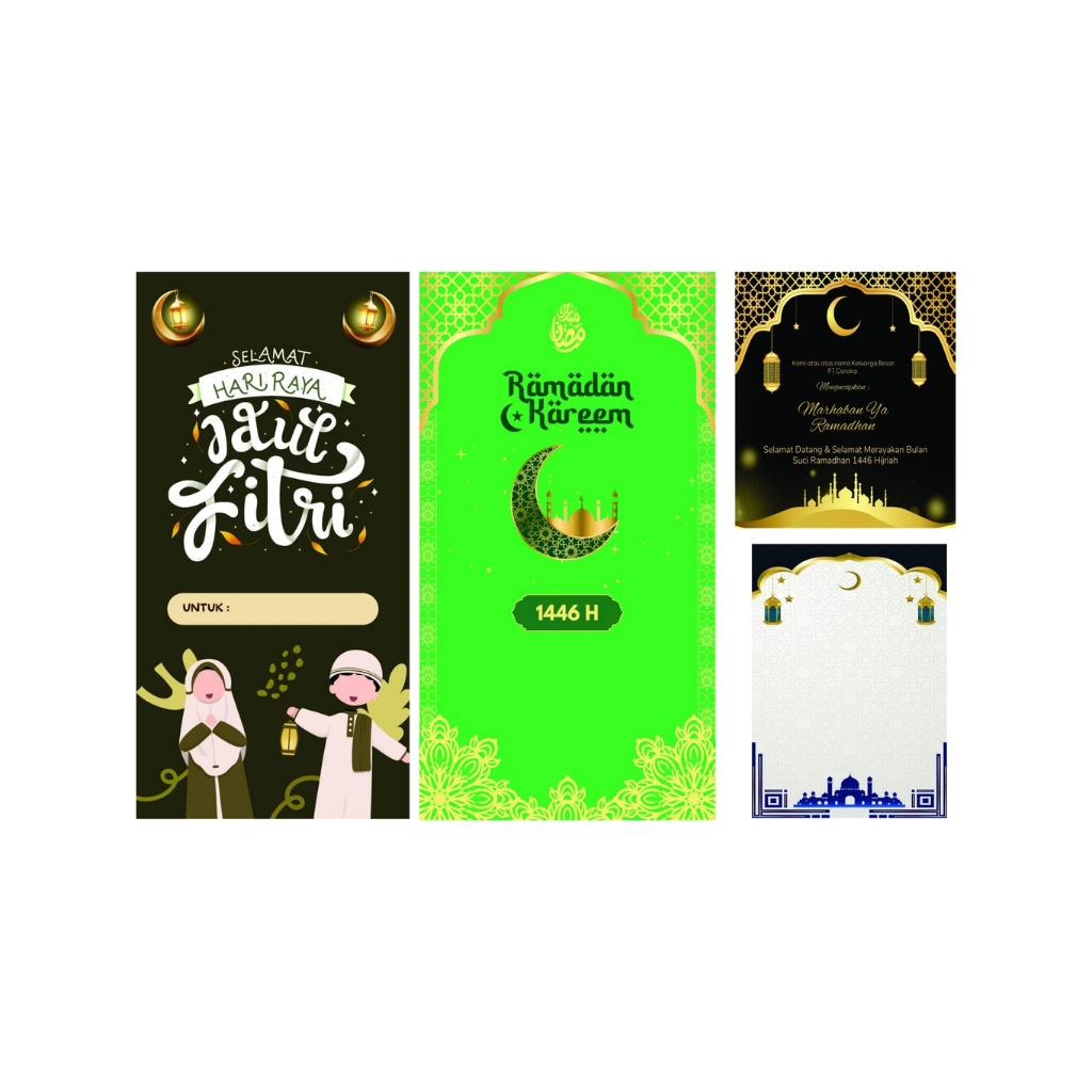 Jual Poster Hari Raya Selamat Jull Filtri 1446 H | Shopee Indonesia